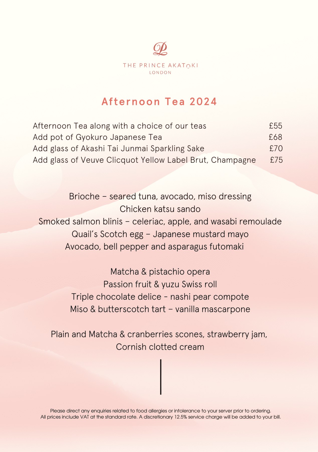 Japanese Food + Drink Menus | TOKii in Marble Arch, London